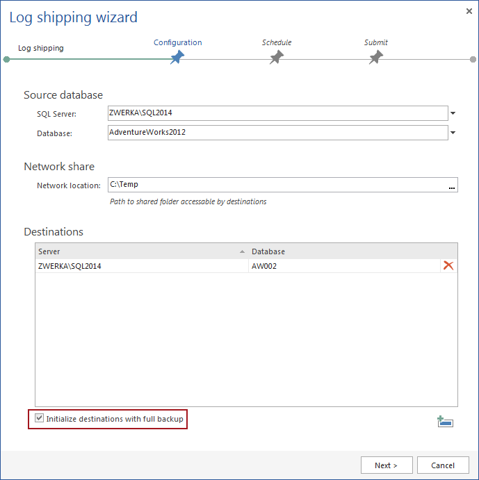 Restore Log Is Terminating Abnormally Error Is Encountered In During The Restore Database Step